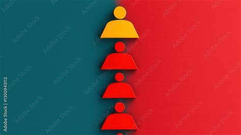 Organization Chart Infographics Concept Circular Hierarchy Infographic