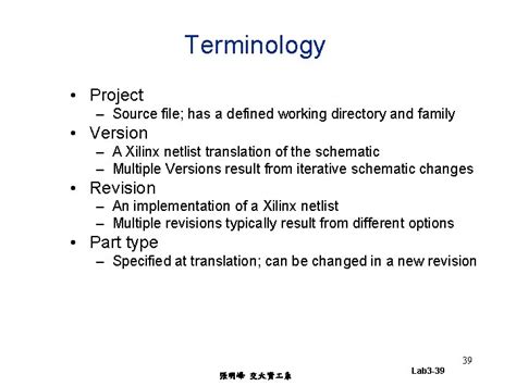 Lab 3 Fpga Implementation Specification Rtl Design And