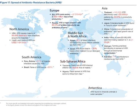 Map Of Antibiotic Use Antibiotic Bacteria Resistance