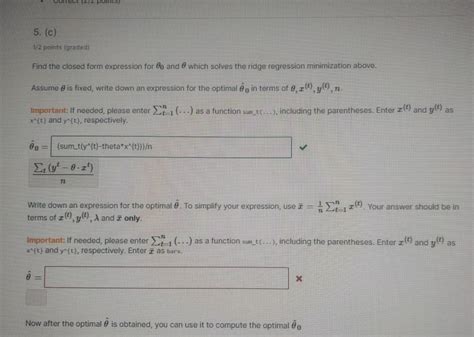 Solved 5 C 12 Points Graded Find The Closed Form