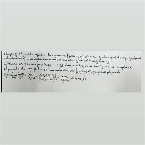 54 Lagrange Polynomial Interpolation My Wiki Fandom