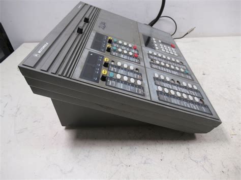 Motorola Commandstar Lite L3181a Desktop Radio Dispatch Console W Microphone