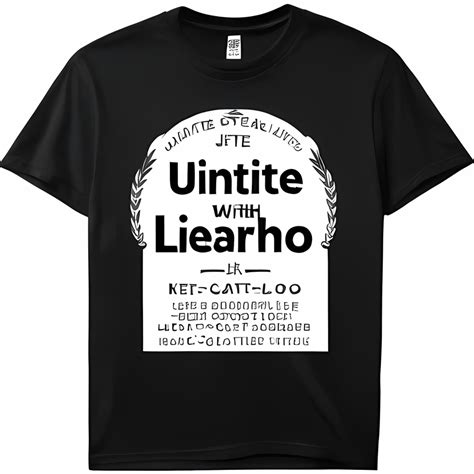 Vintage Style T Shirt Unite With Liarho Design Retro Computer Logo