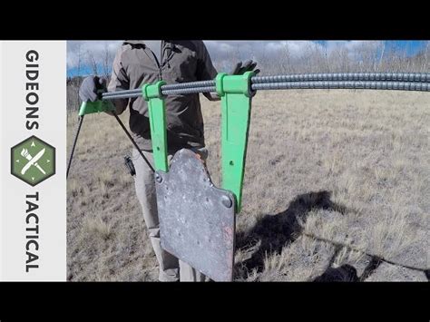 Metal Shooting Targets With Stand The Last Stand Rebar Target Stand Kit