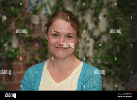 Cologne Germany 05th May 2023 Actress Floriane Eichhorn Plays Nadine Pfeiffer Posing On