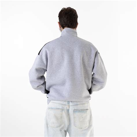 Bluza Prosto Klasyk Half Zip Wulk Kl232mswe3021 Męska Szara