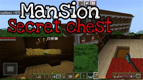 Minecraft Woodland Mansion Secret Room Part 2 Mansion Secret Chest