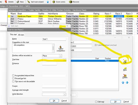 Faulty Drop Scores Publishing Sailwave User Group