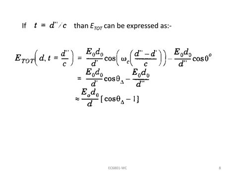 Path Loss Model For Wireless Communication Pptx