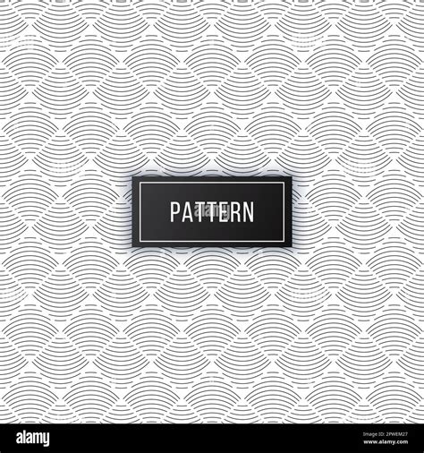 Abstract Liner Wave Lines Seamless Pattern Stock Vector Image And Art Alamy