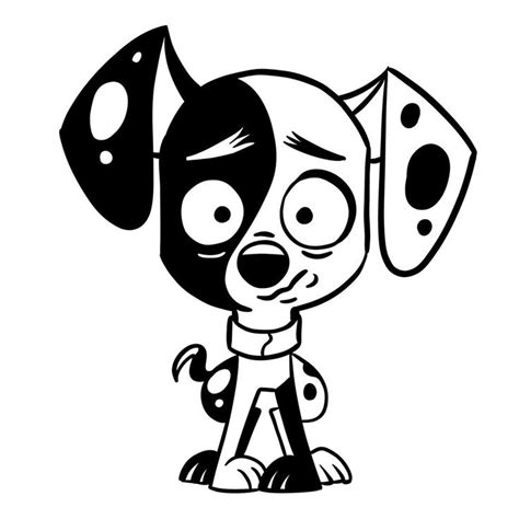 How To Draw Deepak Dalmatian Sketchok Easy Drawing Guides Drawings