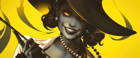 Lady Dimitrescu From Resident Evil Village Hd Wallpaper Background My