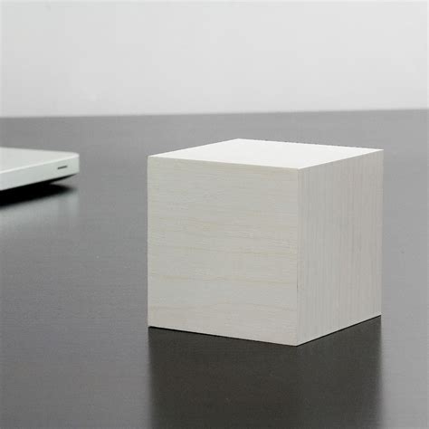 Gingko Design Led Cube Click Clock White About Living