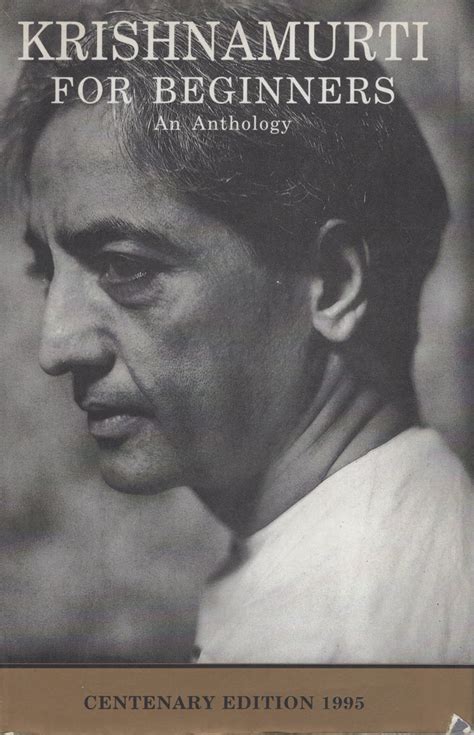 Krishnamurti For Beginners By Jiddu Krishnamurti Meditative Books