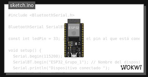 Bluetooth Wokwi Esp32 Stm32 Arduino Simulator