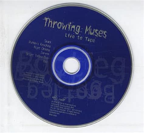 Throwing Muses Live To Tape Us Promo Cd Single Cd5 5 323808