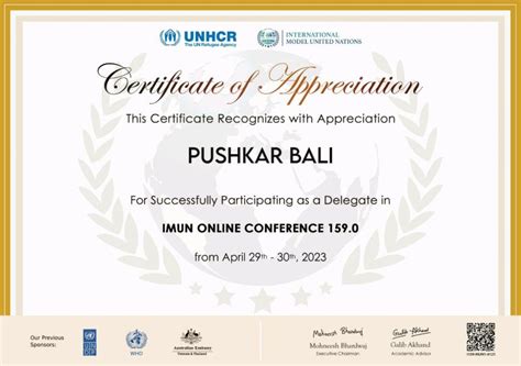 Pushkar Bali On Linkedin Share Connections Connectionsmatter Imun Who Undp