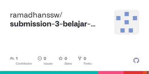Github Ramadhanssw Submission Belajar Fundamental Aplikasi Flutter