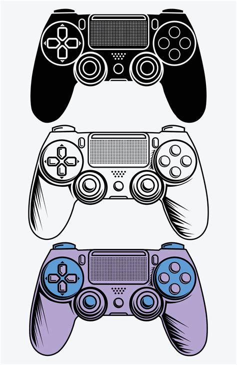 Realistic Video Game Console Vector 13653050 Vector Art At Vecteezy