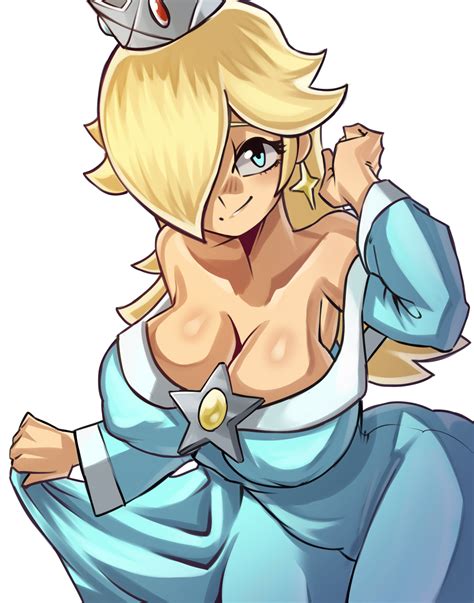 Rule 34 1girls Blonde Hair Blue Dress Breasts Cleavage Clothing Crown