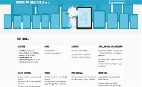 对设计师和前端人员有用的速查手册（cheat Sheet） 设计达人