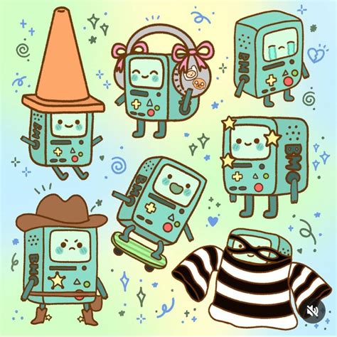 Cute Bmo Art Instagram Credit Mangosweetteas In 2025 Adventure Time
