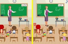 Spot The Difference Classroom Differences Games