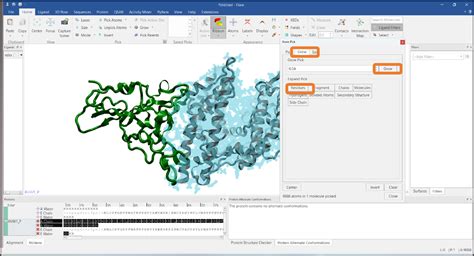 Efficiently Define Complex Atom Picks For Analysis And Visualization Of Your Protein Ligand