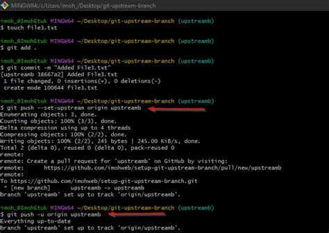 How To Set Up And Use An Upstream Branch In Git