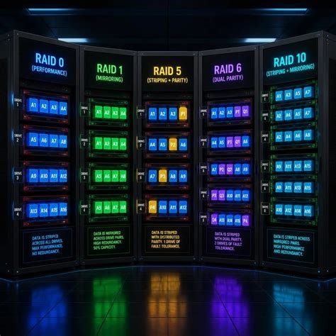 Niveles Raid Explicados Raid 0 1 5 6 10 Y Cuándo Usar Cada Uno