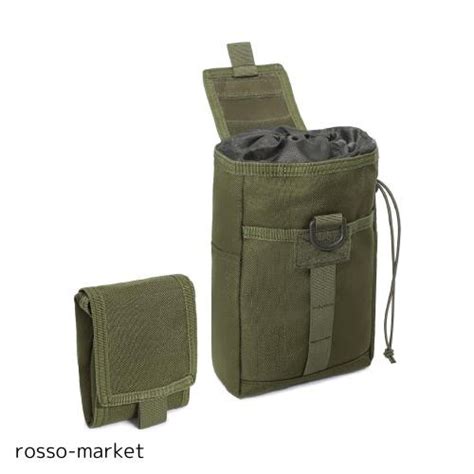 Yapjeb ダンプポーチ サバゲー 折りたたみ 大型 Molle ミリタリーポーチ タクティカル ポーチ ユーティリティ モールシステム
