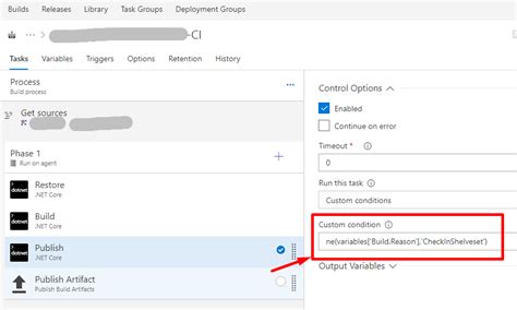 Tfs Prevent Release Trigger On Gated Check In Build Stack Overflow