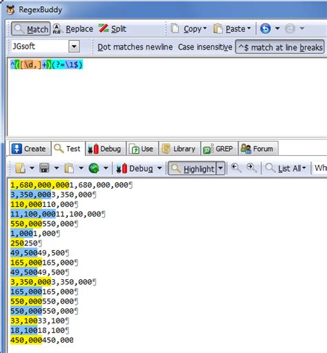 Regex Regular Expression Challenge To Match Same Numbers Separately Stack Overflow