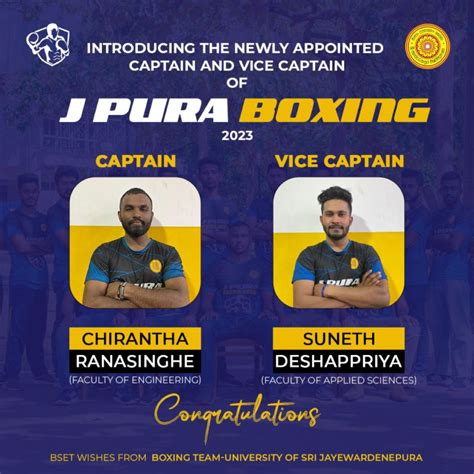 Chirantha Ranasinghe On Linkedin Jpuraboxing