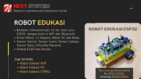 Robot Edukasi Robot Untuk Pembelajaran Robotik Next System
