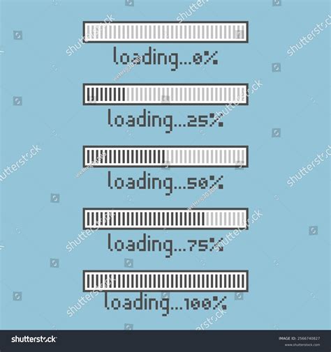 Collection Set Retro Game 8bit Pixel Stock Vector Royalty Free