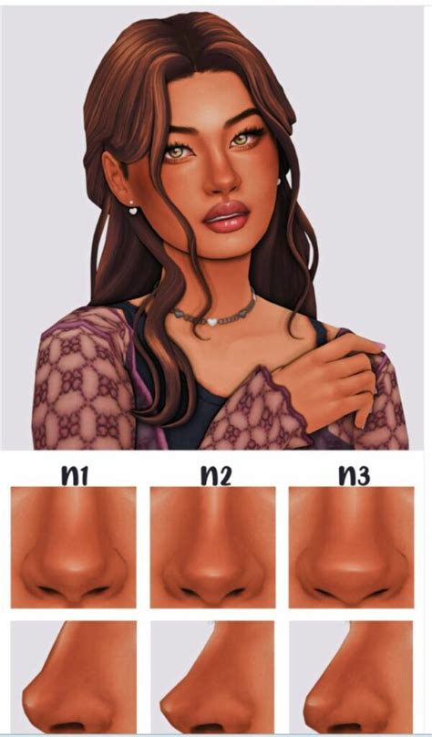 25 Best Sims 4 Nose Presets You Should Have In Your Cc Folder