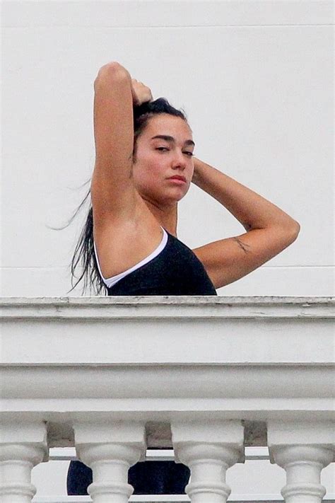 Dua Lipa Gets A Yoga Class On Balcony Of Copacabana Palace Hotel In Rio