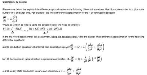 Solved Question 5 2 Points Please Write Below The