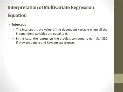 Multivariate Regression Ppt Download Multivariate Regression Ppt Download