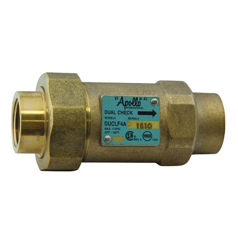 Apollo Conbraco 4alf3a33a Dual Check Valve Backflow Preventer