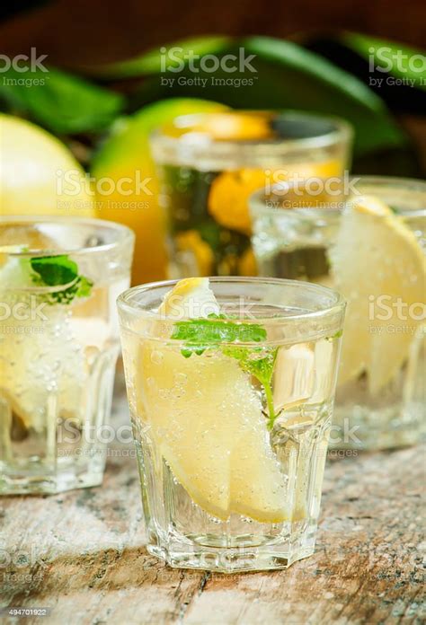 탄산 레모네이드 레몬 슬라이스 민트 0명에 대한 스톡 사진 및 기타 이미지 0명 2015년 감귤류 과일 Istock