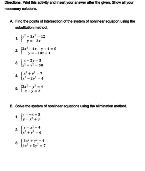 Solved Directions Print This Activity And Insert Your Worksheets Library