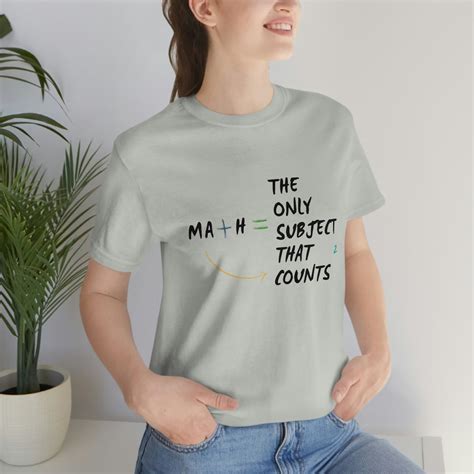 Math The Only Subject That Counts Etsy