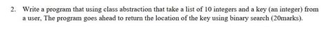 Solved 2 Write A Program That Using Class Abstraction That