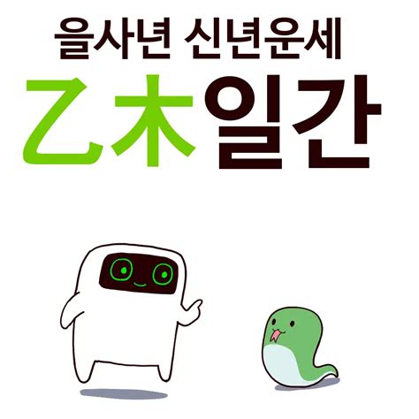 을사년 신년운세 을목일간 By 김연승 포트폴리오 노트폴리오