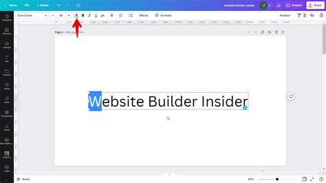 How Do I Get Rainbow Text In Canva
