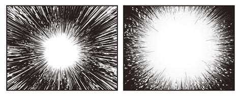 Manga Radial Explosion Effect For Comic Scene 26536199 Vector Art At Vecteezy