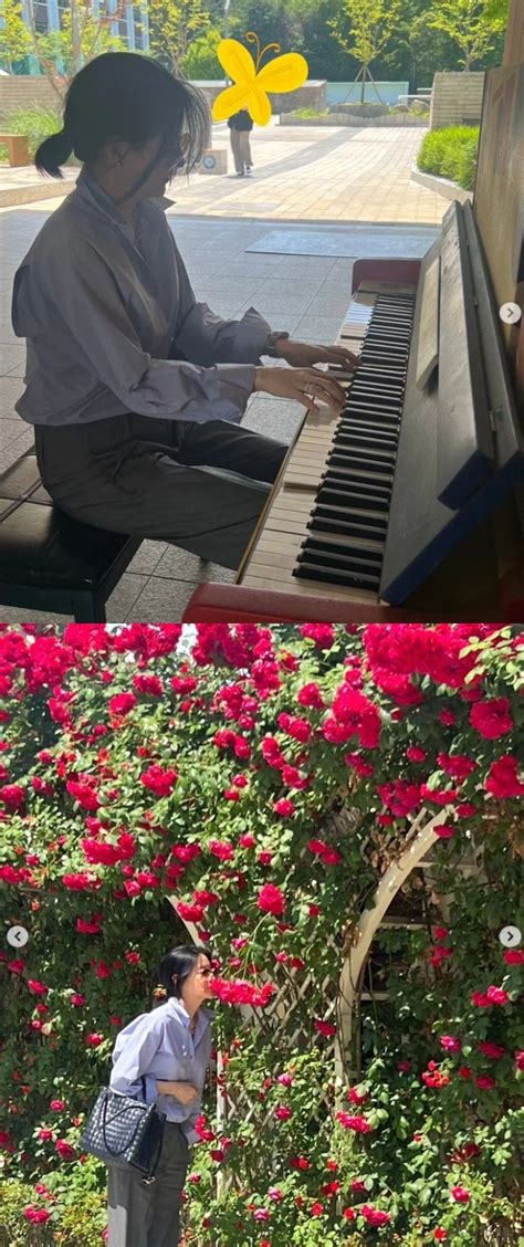 학부모 참관수업 이영애 독보적 미모에 우아한 피아노 연주까지 [n샷] 헉스