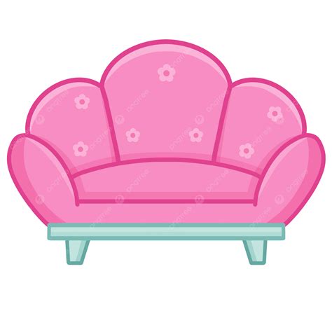 귀여운 분홍색 소파 귀여운 분홍색 소파 간단한 핑크 소파 만화 핑크 소파 Png 일러스트 및 Psd 이미지 무료 다운로드 Pngtree